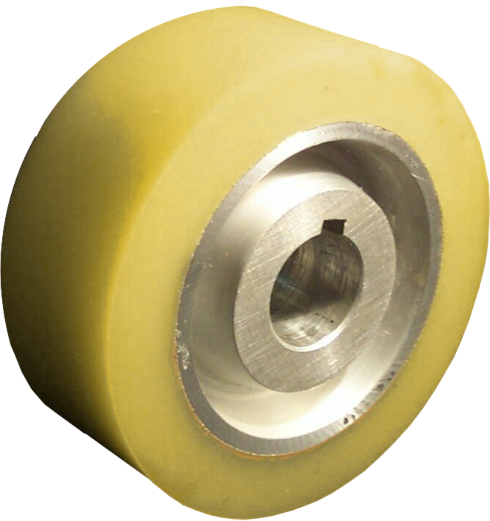 VULKOLLAN®-Antriebsrad Ø 200 × 80 mm mit gewichtsoptimierter Aluminium ...